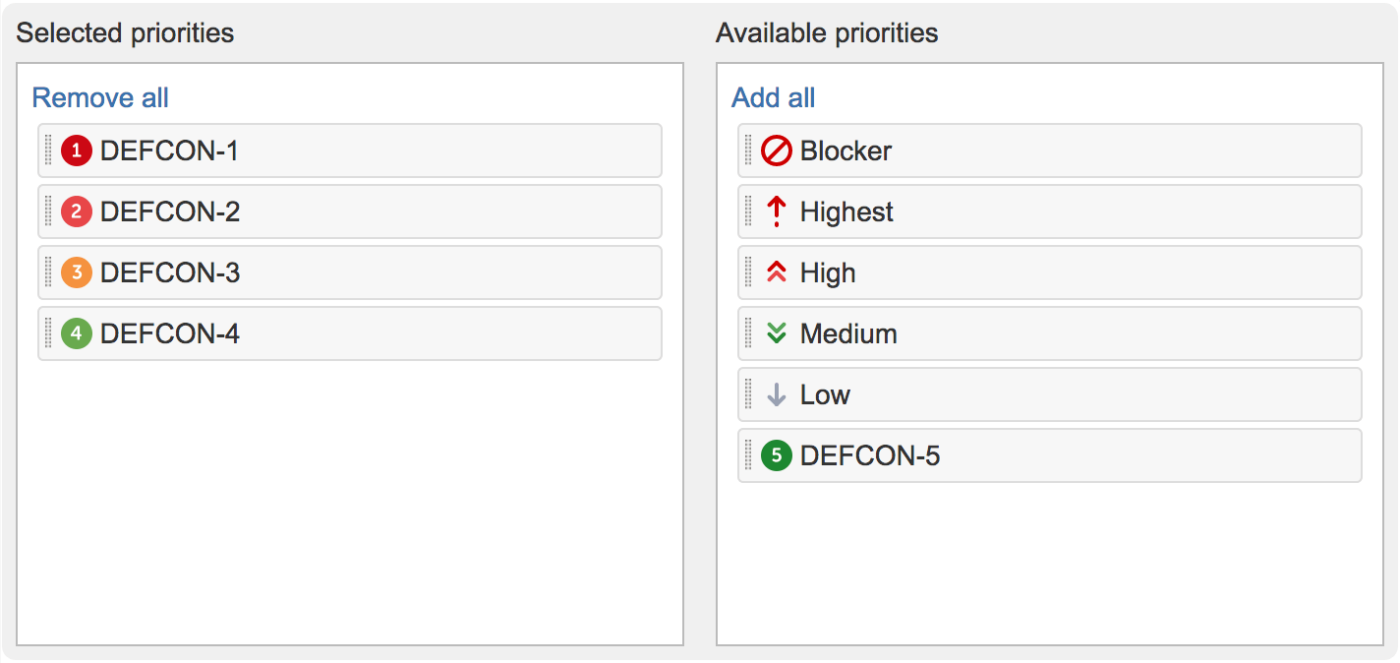 Priority schemes have arrived in Jira Software Server 7.6 - Work Life ...