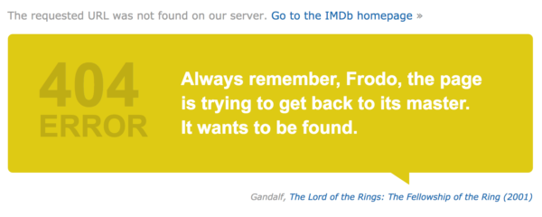 44 incredible 404 error pages