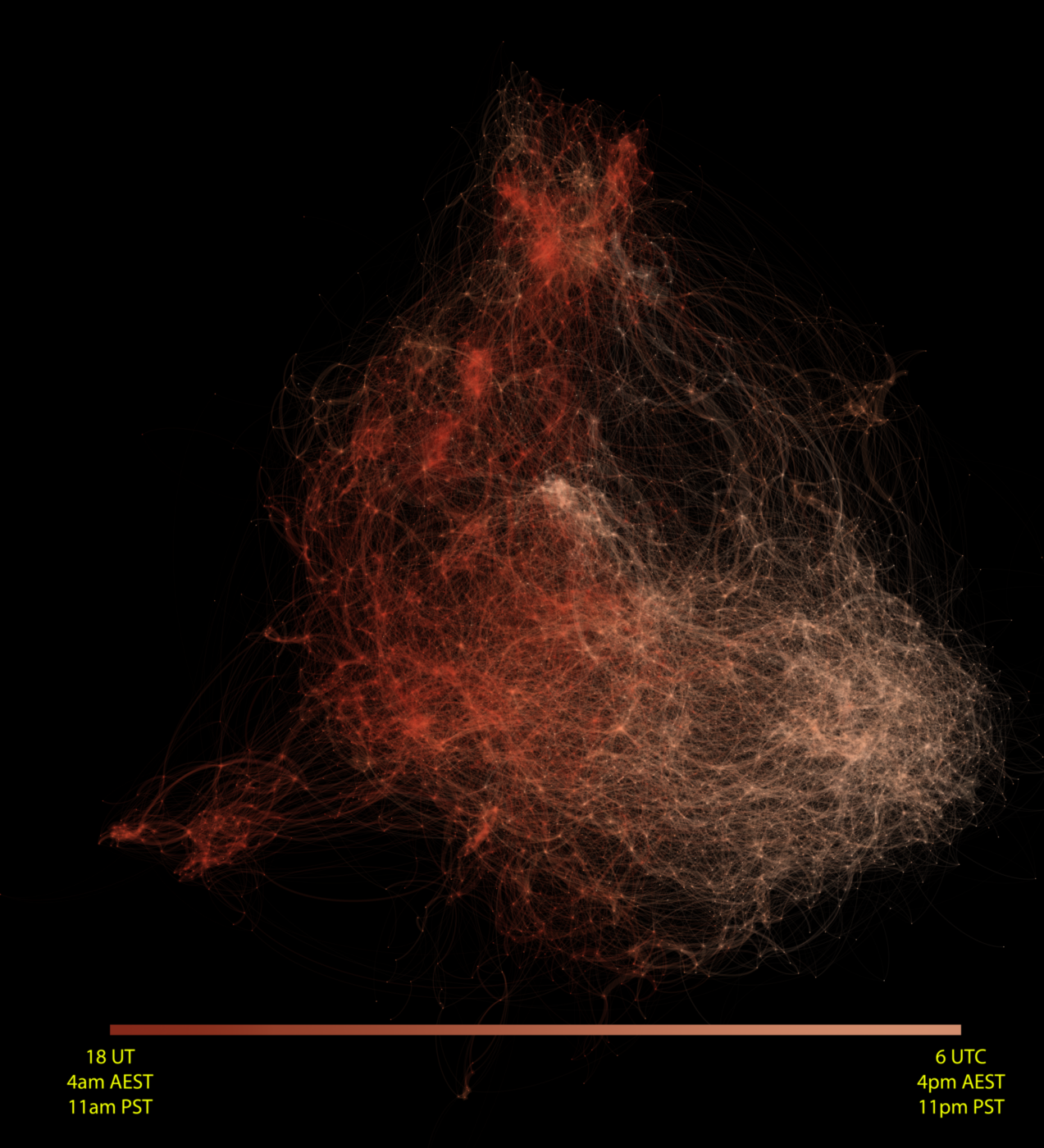 We made a data visualization of our org chart and it looks surprisingly ...