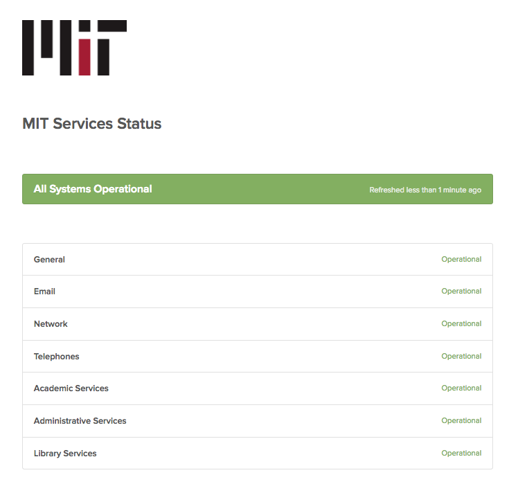 Statuspage examples: 24 status pages showcasing excellent customization