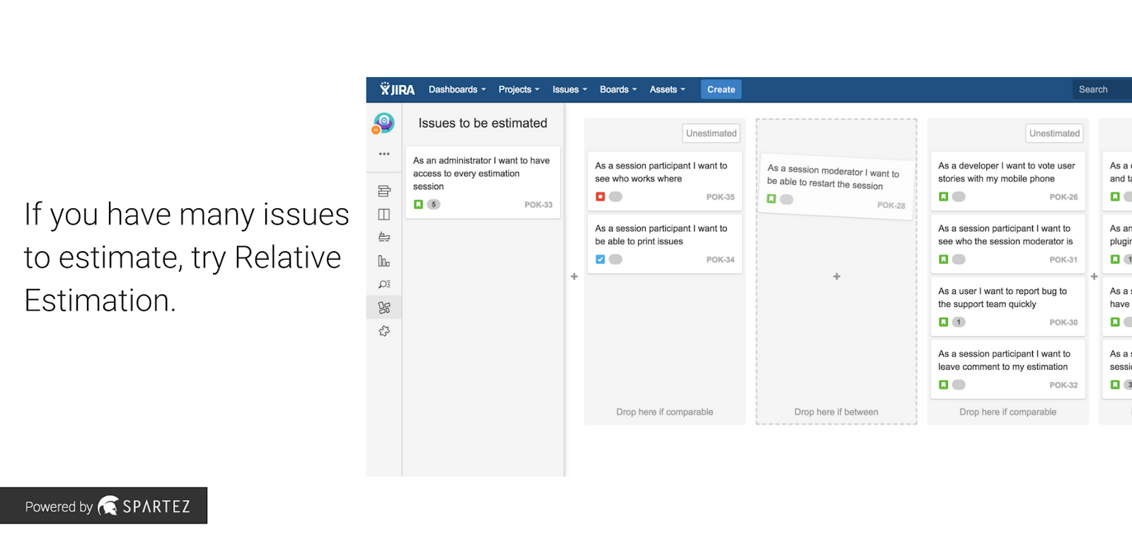 How to choose the best methods of estimation for planning