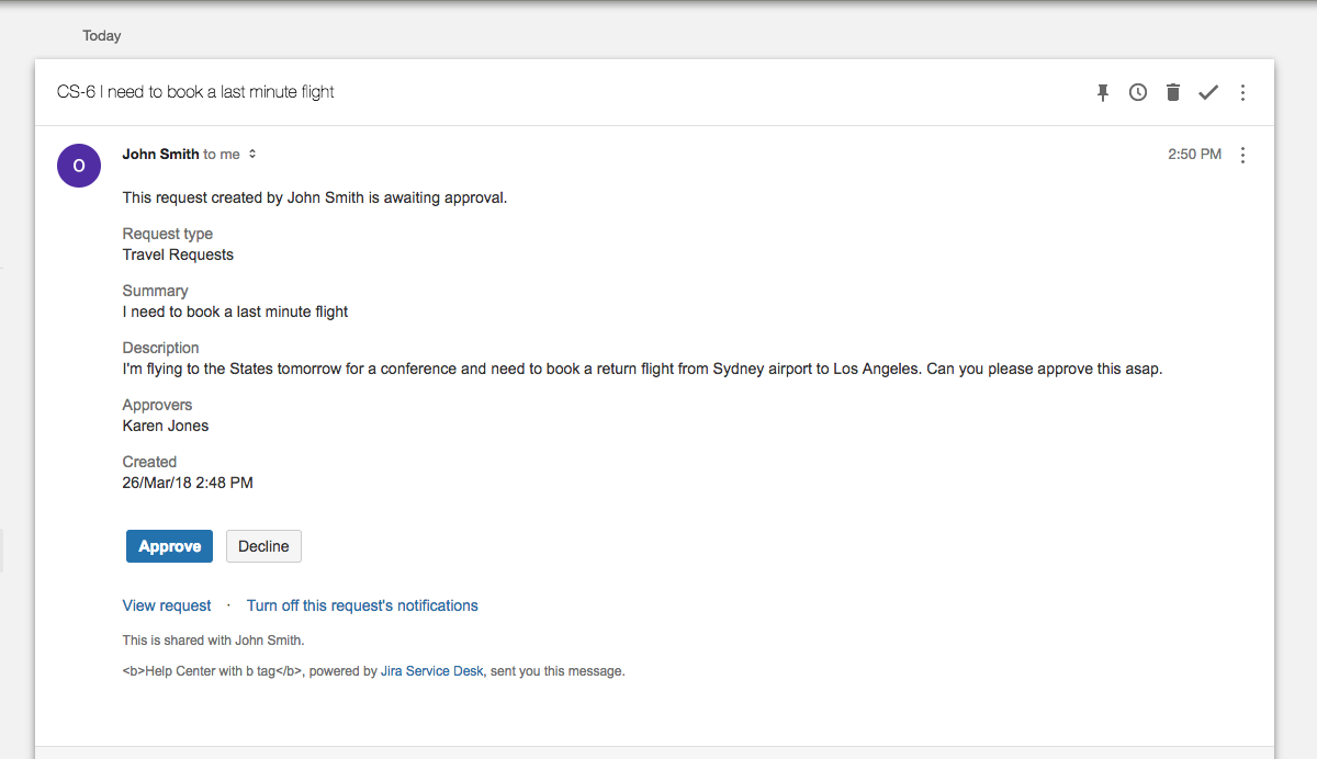 Approvals just got a whole lot easier in Jira Service Desk Server