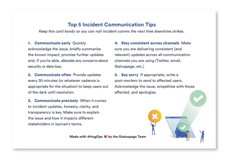 'Get your sheet' together: Create your own incident communication plan