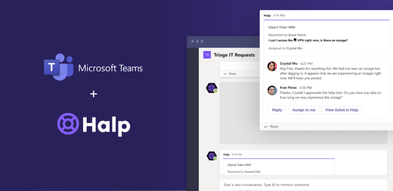 Halp brings help desk resolution directly into Microsoft Teams - Inside ...