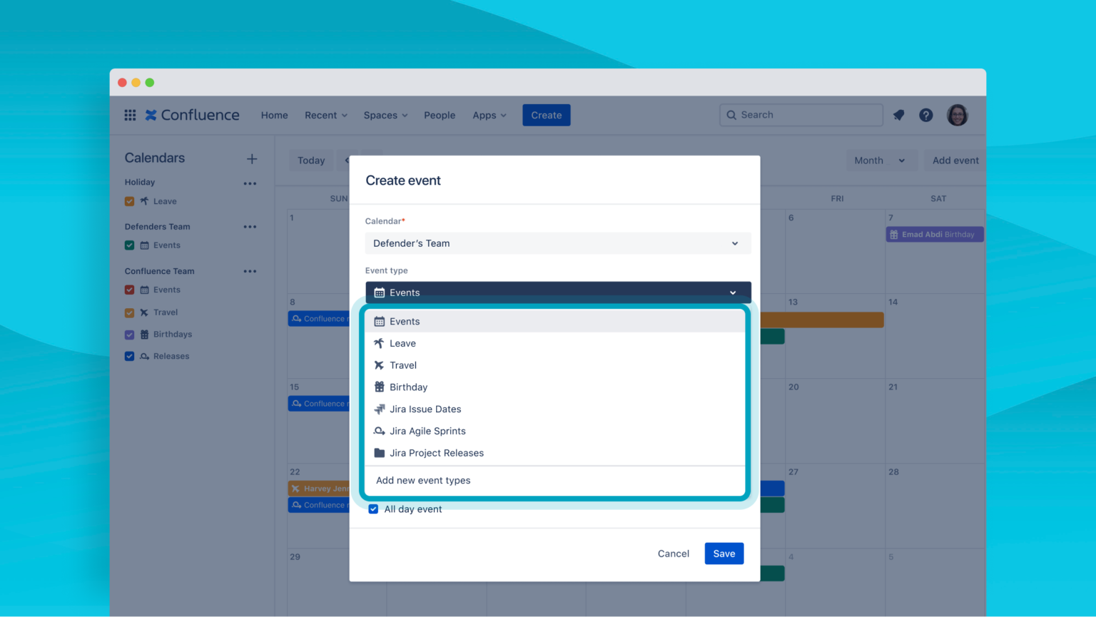 5 reasons to try Team Calendars in Confluence Cloud Premium - Work Life ...