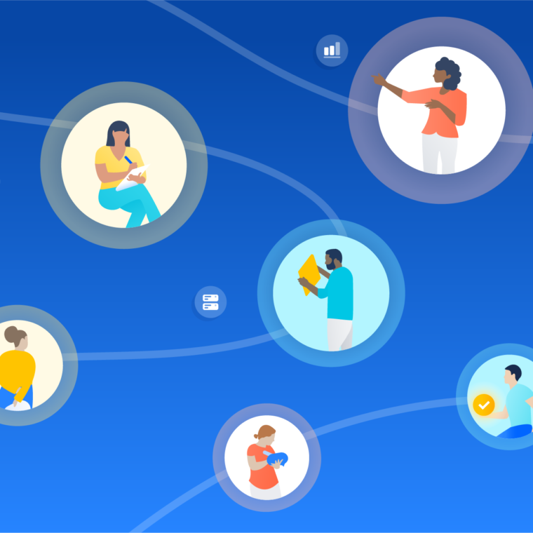 We made a data visualization of our org chart and it looks surprisingly ...