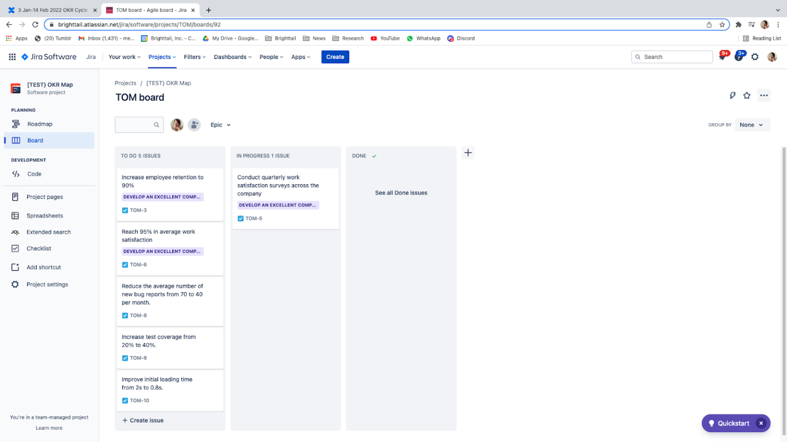 A guide to mapping OKRs w/ Jira and Confluence - Work Life by Atlassian