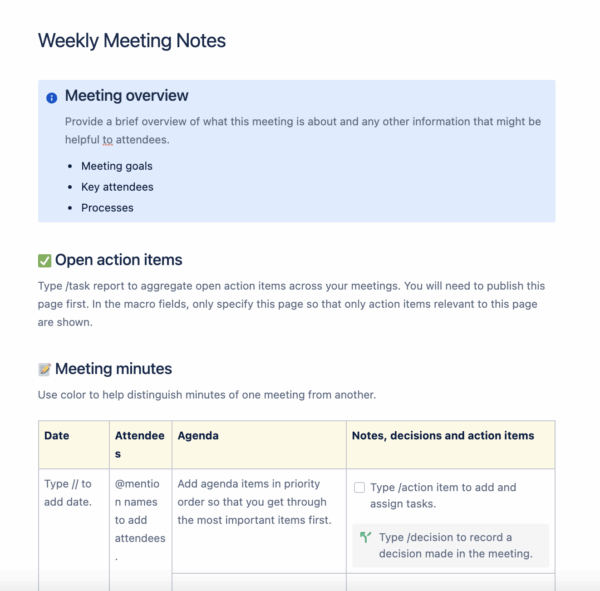AI Meeting Notes: Streamline Collaboration and Documentation | Atlassian