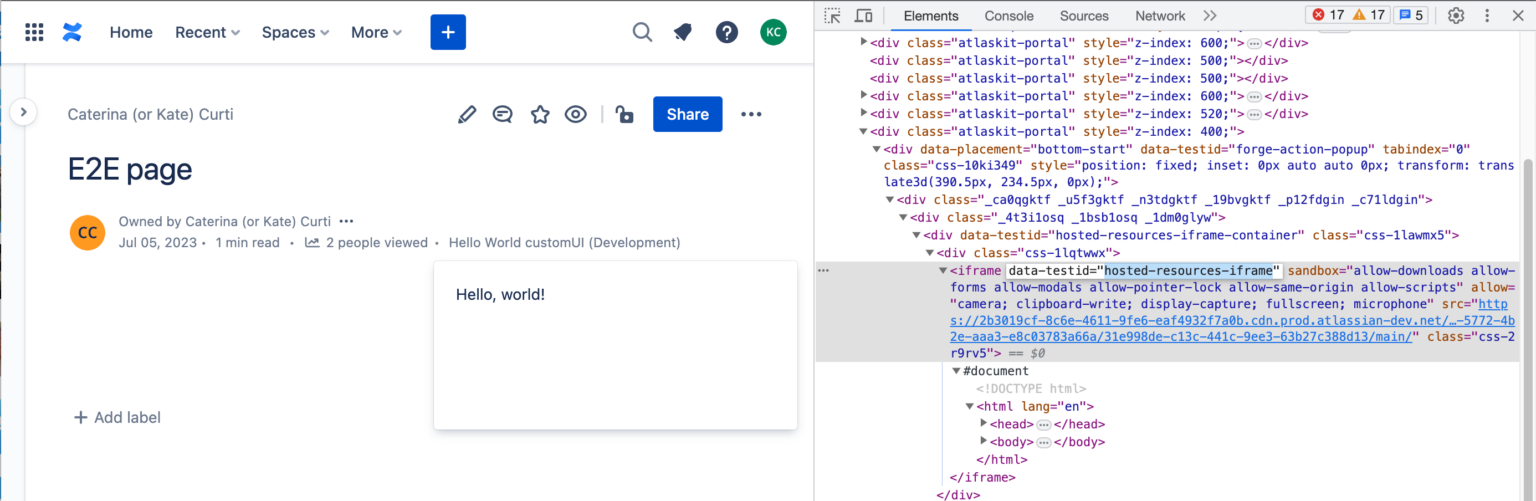 End-to-end testing for Confluence Forge apps - Work Life by Atlassian