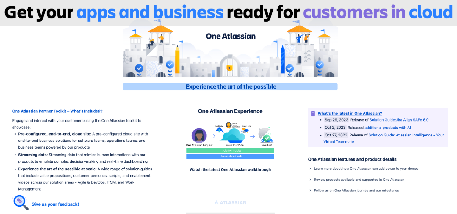 Enhance your customer demo experience with One Atlassian - Inside Atlassian