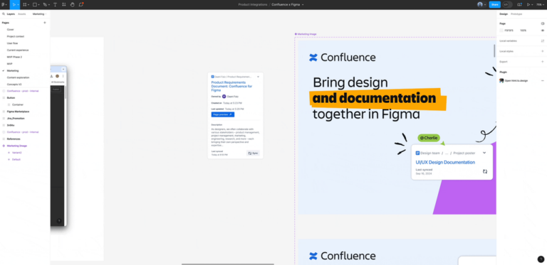 Confluence for Figma Integration: Bridging Design and Documentation - Work Life by Atlassian
