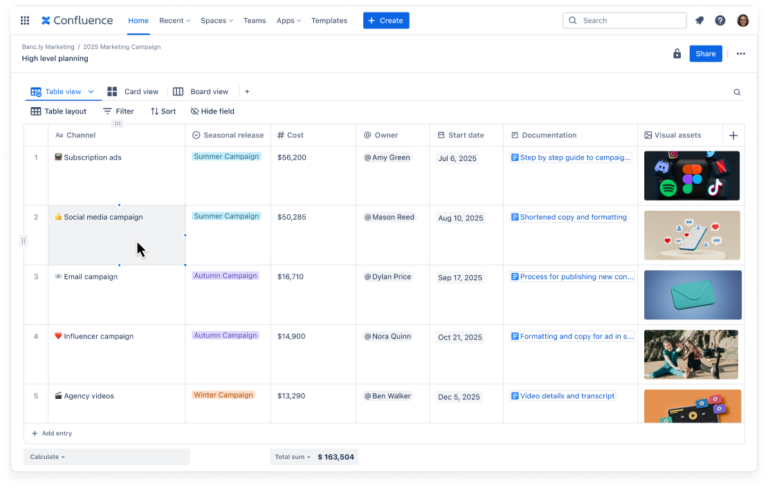 Extend the reach of your team's knowledge with Confluence databases - Work Life by Atlassian