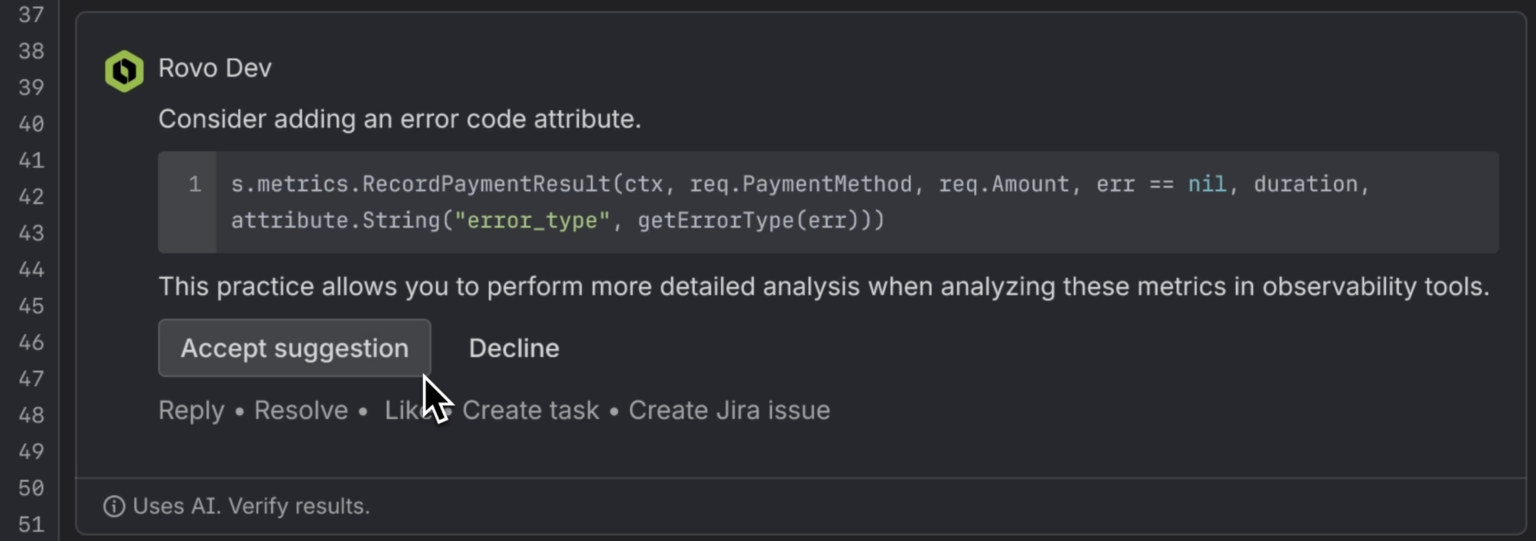 Atlassian Rovo Dev Research: What Types of Code Review Comments Do ...