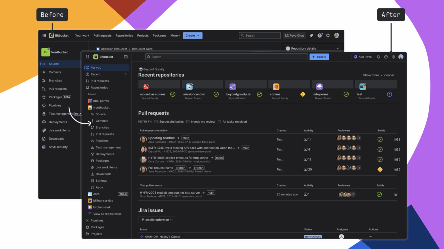 Bitbucket’s new look: user experience and navigation updates coming ...