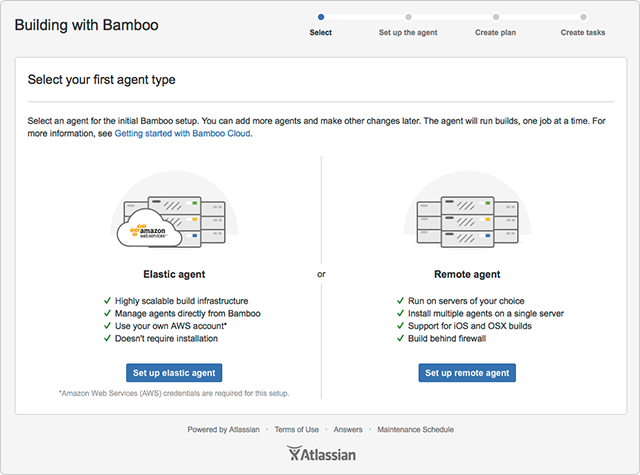 Improved visibility and remote agent support in Bamboo 5.10 Cloud