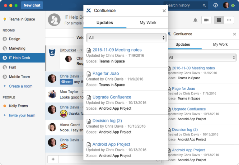 Improved Confluence integrations with Hipchat - Work Life by Atlassian