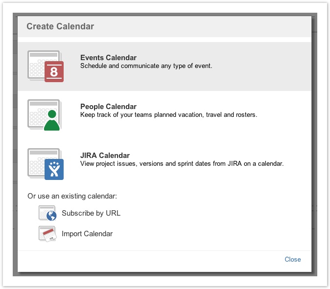 Team Calendars 2.4 - Create Calendars from the Confluence Editor Team Calendars 2.4 - Create Calendars from the Confluence Editor