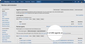 CI at scale with Bamboo Server 5.11 and 250 build agents