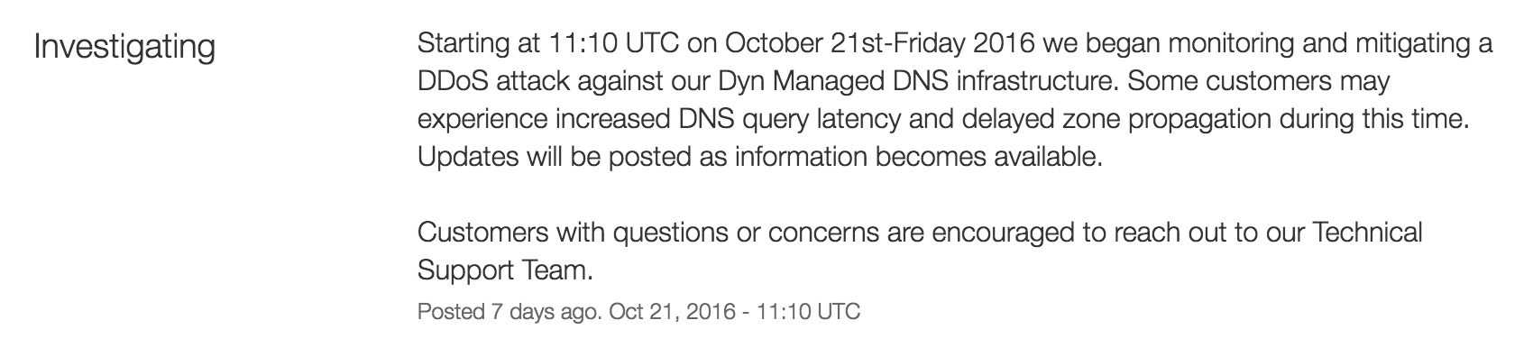 Looking back on the largest DDoS in history