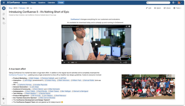 5 blogs that will help make your Confluence intranet more social - Work ...